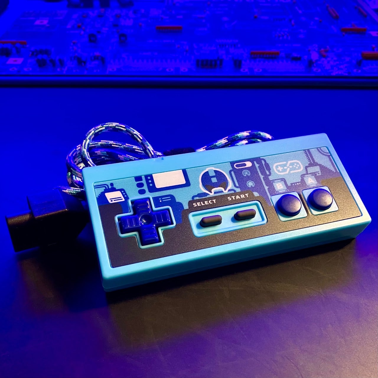 The "Blue Bomber" NES Overlay | GrafxGear